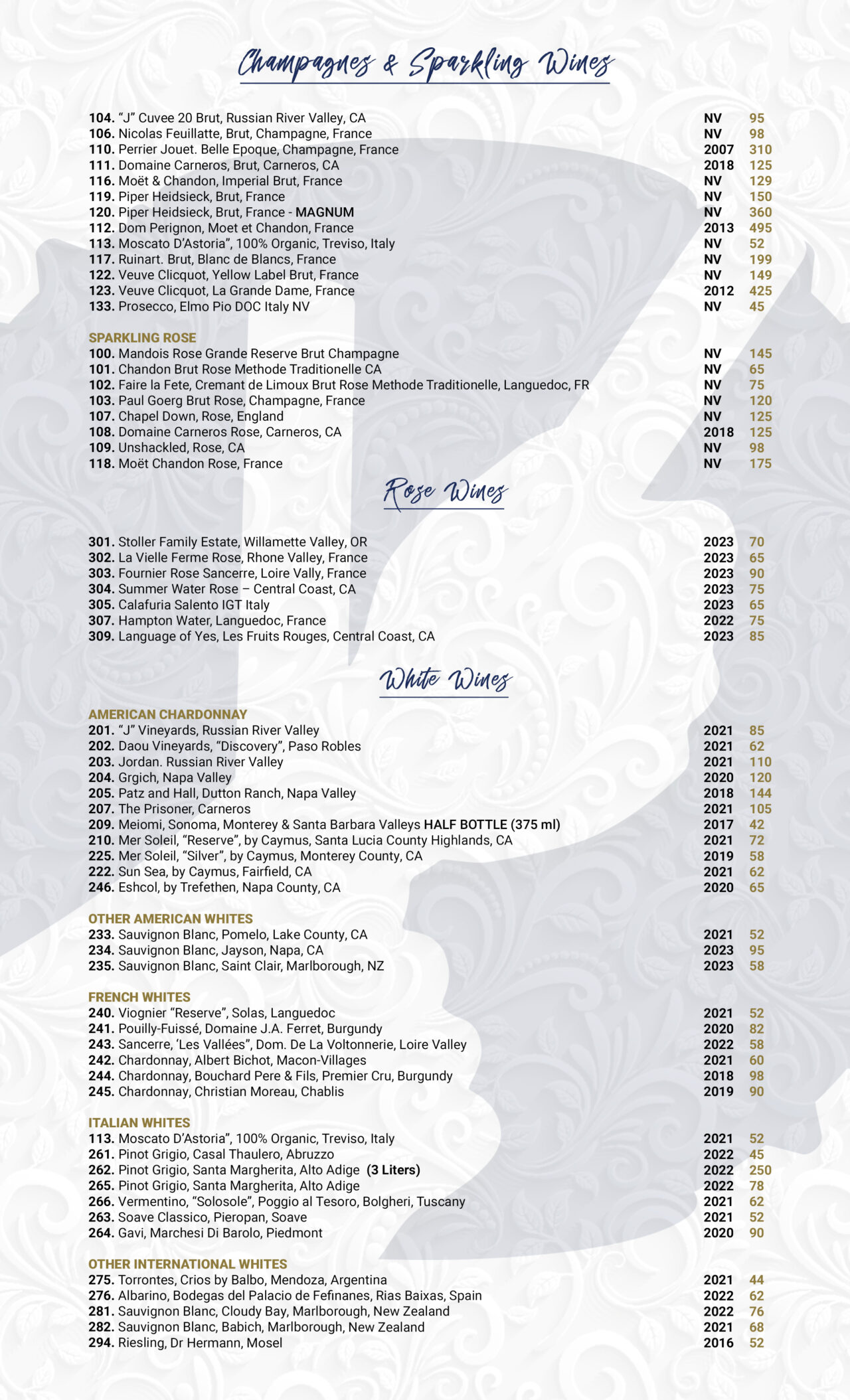 MENUS - SON CUBANO Modern-Cuban Cuisine